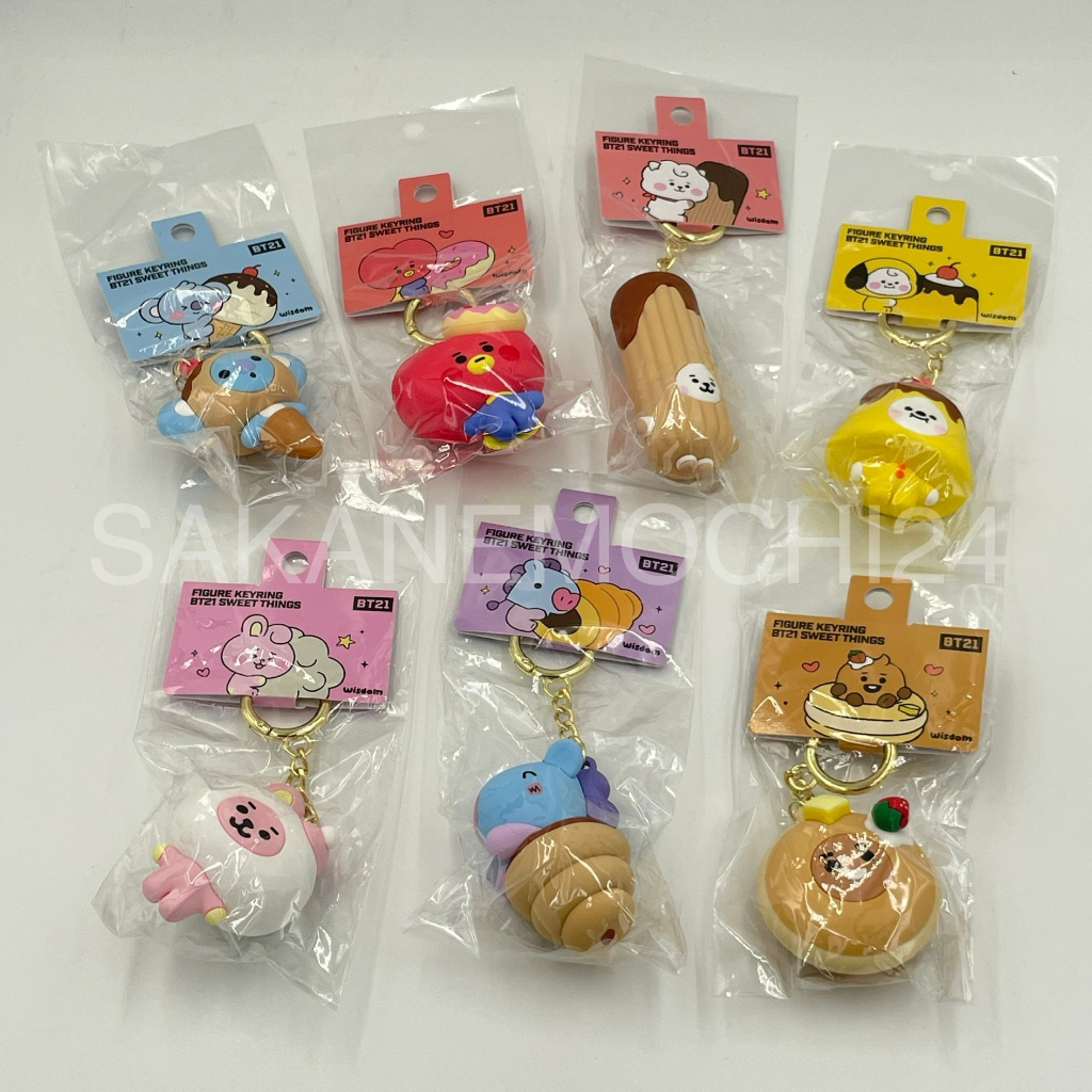 BT21 Figure Keyring Sweet Things พวงกุญแจ | Shopee Thailand