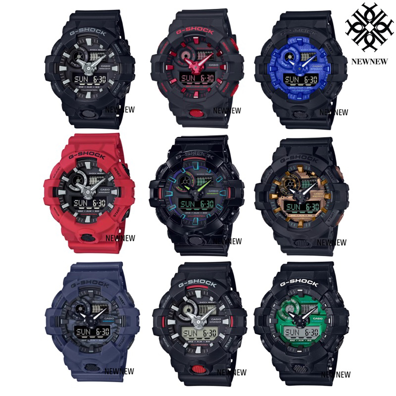 G-SHOCK รุ่น GA-700-1B GA-700BNR GA-700BNR GA-700DC GA-700AR GA-710GB ...