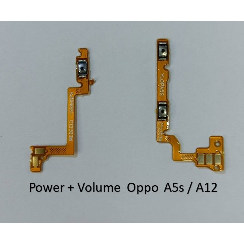 สายแพรสวิตช์ปิดเปิด power + Volume Oppo A5s/A12 | Shopee Thailand