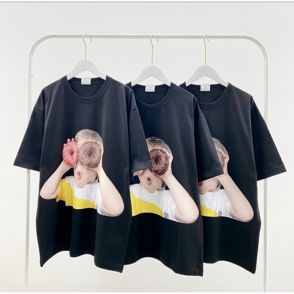 ADLV BABY FACE DONUT T-SHIRT | Shopee Thailand