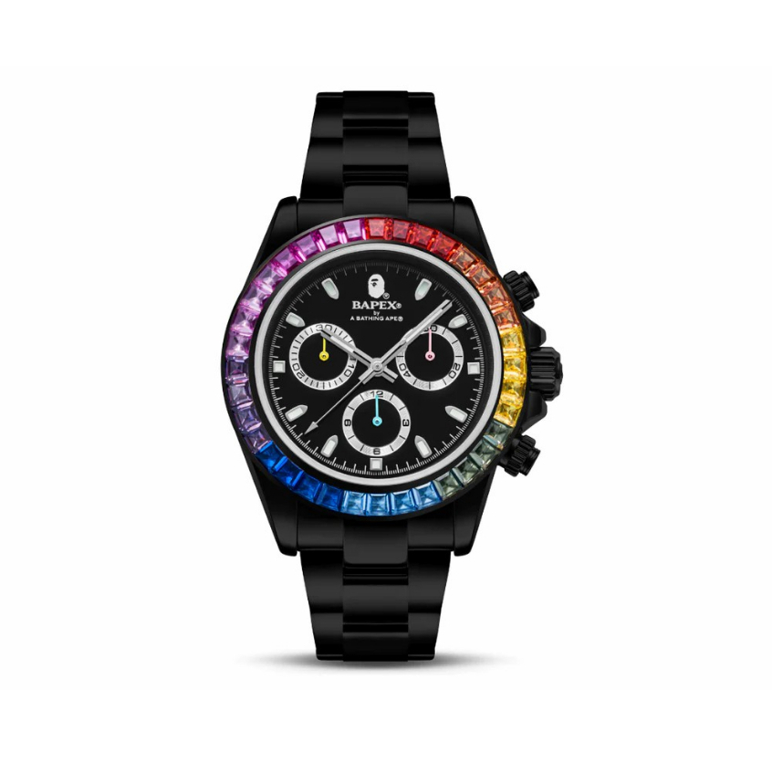 PROSPER - BAPEX Type 4 Watch Crystal Stone Black | Shopee Thailand