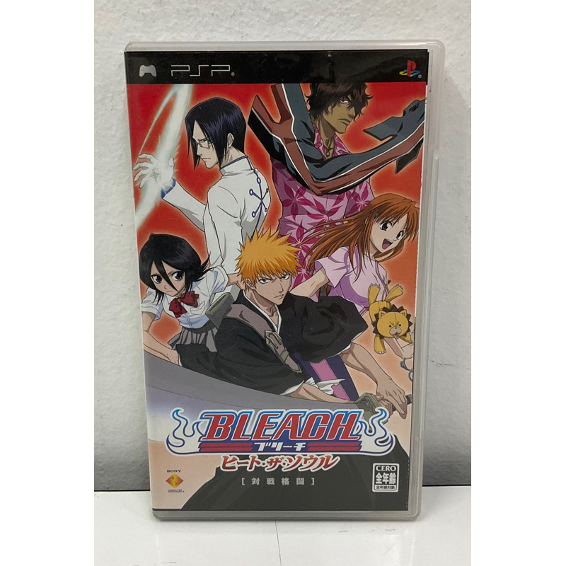 แผ่นแท้ [PSP] รวมทุกภาค Bleach Portable (Japan) Heat the Soul 1 2 3 4 5 ...
