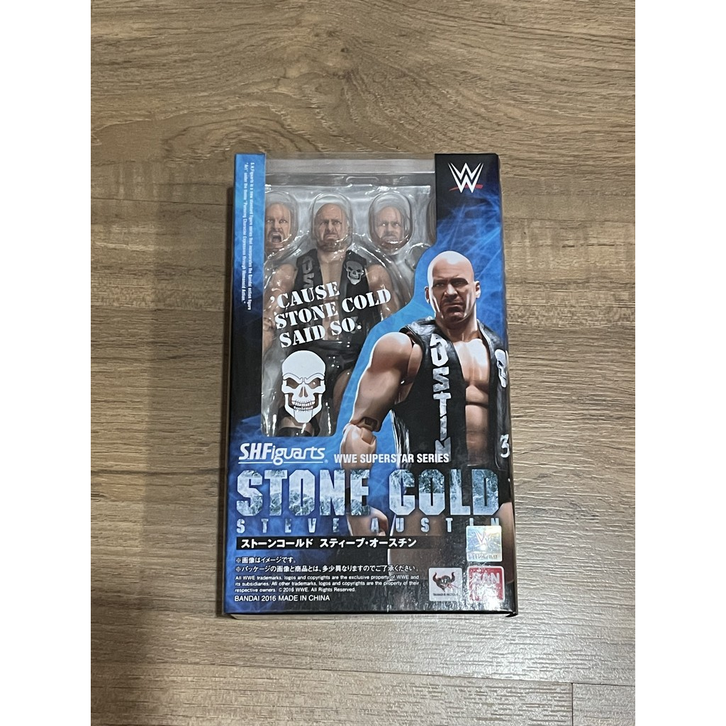 Bandai SHF S.H.Figuarts WWE Superstar Series Stone Cold Steve Austin ...