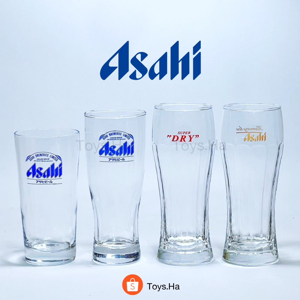 ของแท้! Asahi แก้วเบียร์ทรงสูง แบรนด์ Asahi อาซาฮี สินค้าจากญี่ปุ่น ...
