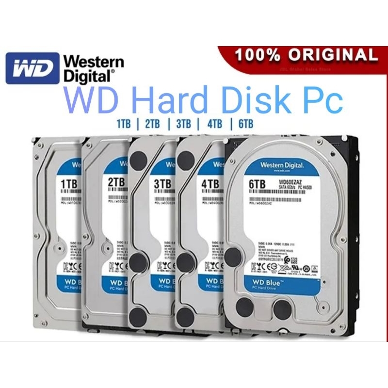 Hard Disk PC 1TB 2TB 4TB 6TB ฟ้า ม่วง PC และ งานกล้องวงจรปิด | Shopee ...