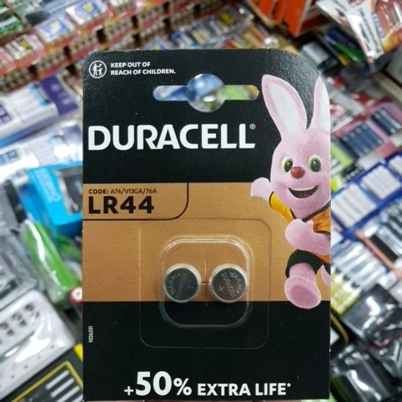 (แพคเกจEU) ถ่าน Duracell LR44, A76, V13GA 1.5V Alkaline Battery จำนวน2 ...
