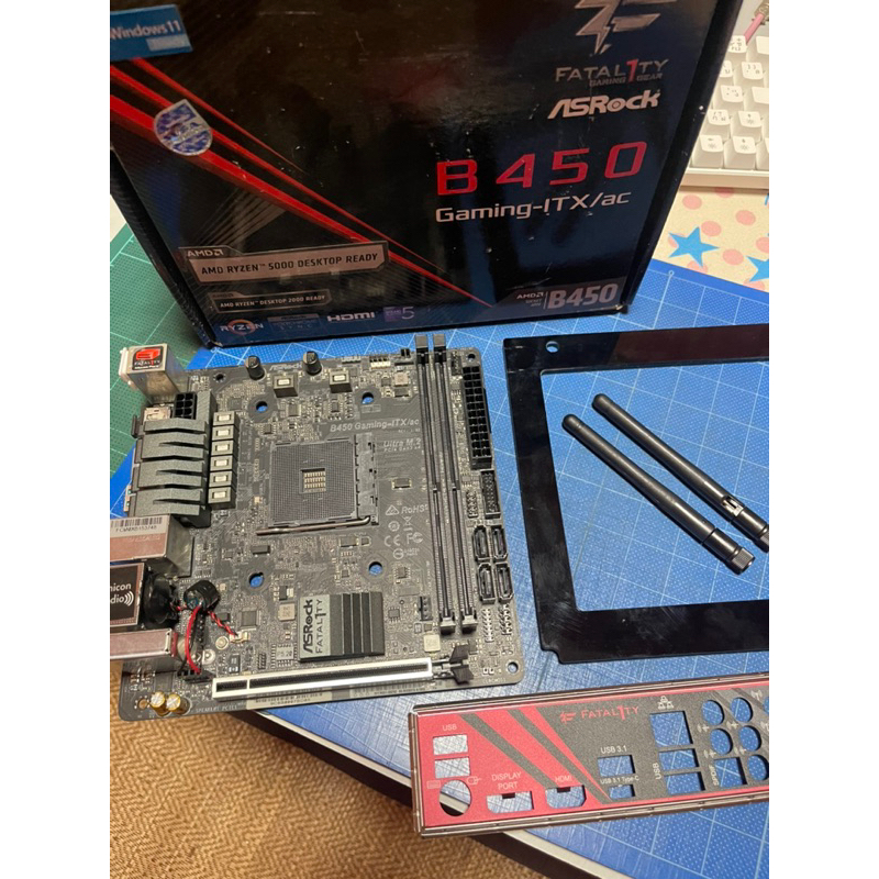 เมนบอร์ด AM4 ASROCK Fatal1ty B450 gaming-itx/ac (มือสอง) | Shopee Thailand