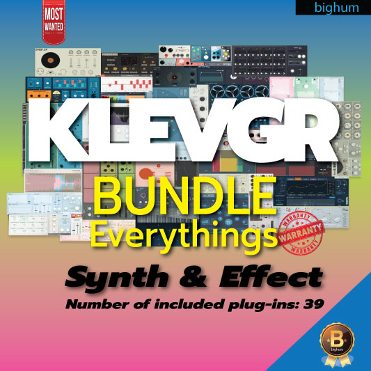Klevgrand Everythig Bundle 2023 VST Synth & Effect | windows / Mac | Full lifetime | Shopee Thailand