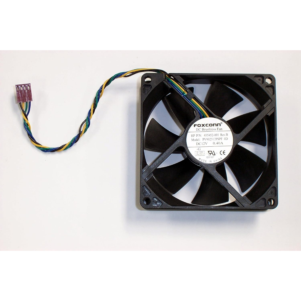 พัดลม 90mm ยี่ห้อ FOXCONN รุ่น PV902512PSPF DC12V 0.40A หัว 4 pin | Shopee Thailand