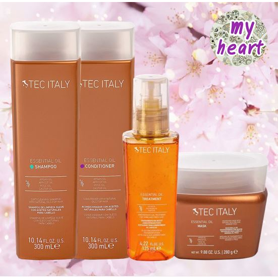 Tec Italy Essential Oil Shampoo/Conditioner/Mask/Treatment แชมพู ครีม ...