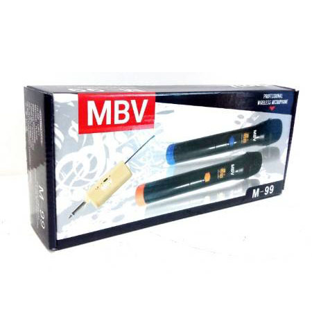 ไมค์ลอยคู่ UHF ปรับความถี่ได้ ความถี่ใหม่ กสทช M-99 เครื่องรับเล็ก M 99 ไมค์ลอยUHF ใช้ถ่าน AA ...