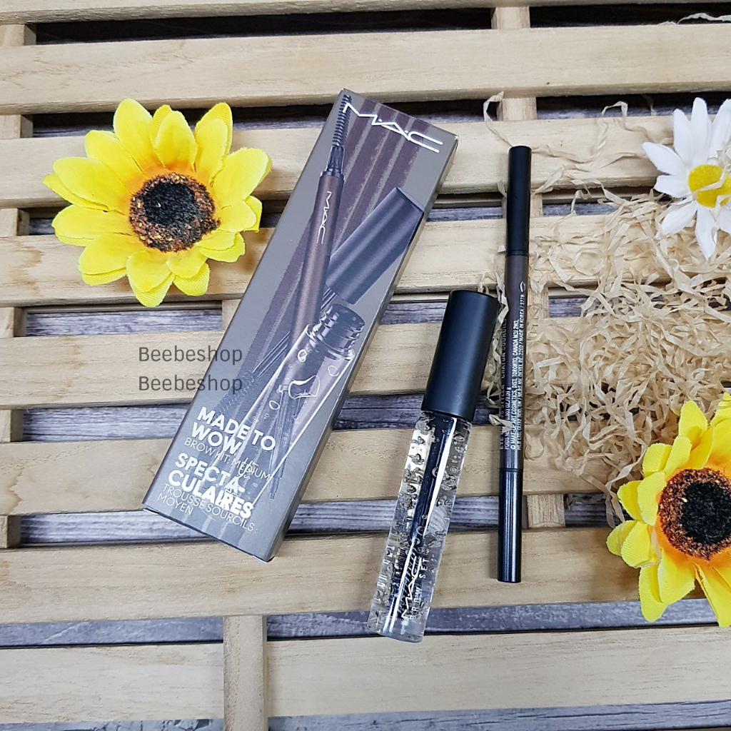 เจลปัดคิว ดินสอเขียนคิ้ว Mac Made To Wow Brow Kit (Eye Brows Styler ...