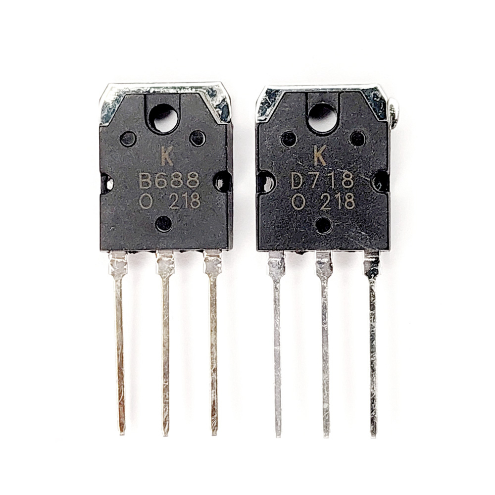 B688 D718 ทรานซิสเตอร์ เครื่องขยาย Power Output Transistor 2SB688 ...