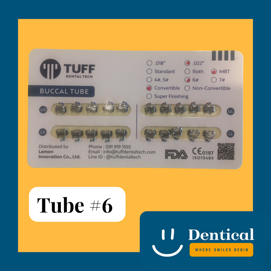 Tube จัดฟัน ซี่ 6 คุณภาพดี แบรนด์ Tuff | Shopee Thailand