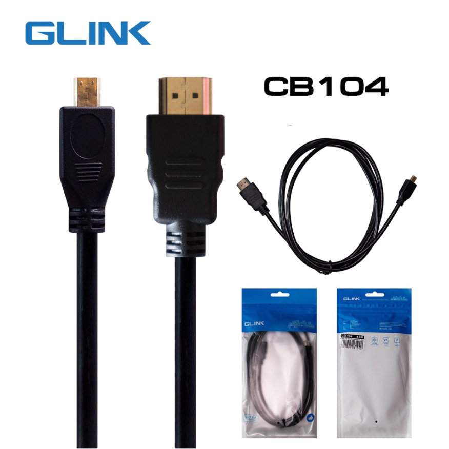 สายตัวผู้ ยาว 1.5 M. GLINK / CB104-1.5 สายแปลงสัญญาณภาพ Cable Micro ...