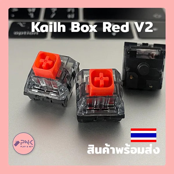 [พร้อมส่ง] Kailh BOX V2 RED Linear Switch Mechanical Keyboard Hotswap ...