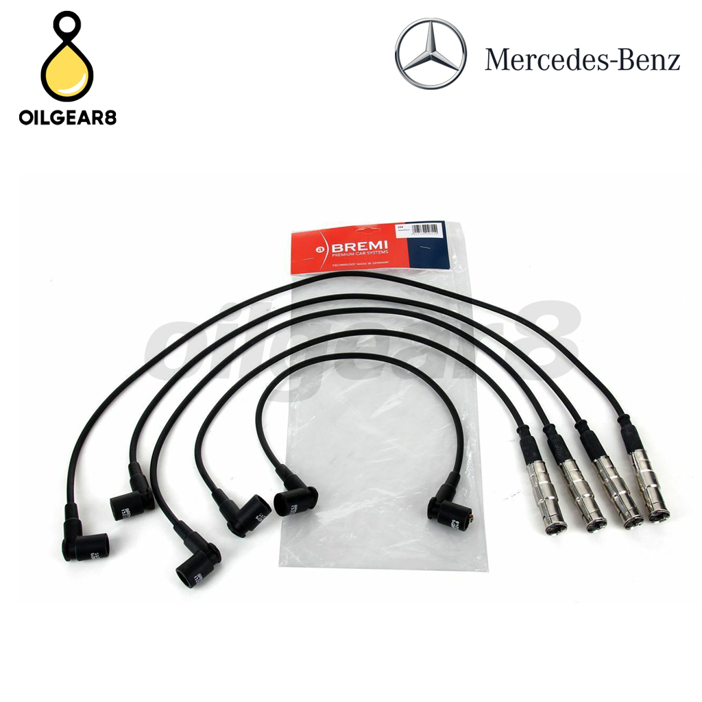 BENZ สายหัวเทียน เครื่อง M102 รุ่น W201(190E) W124(230E) ยี่ห้อ BREMI ...