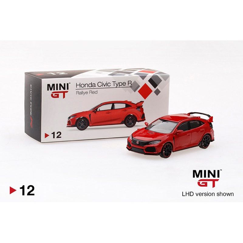 Honda Civic TypeR Rallye Red - MINI GT | Shopee Thailand