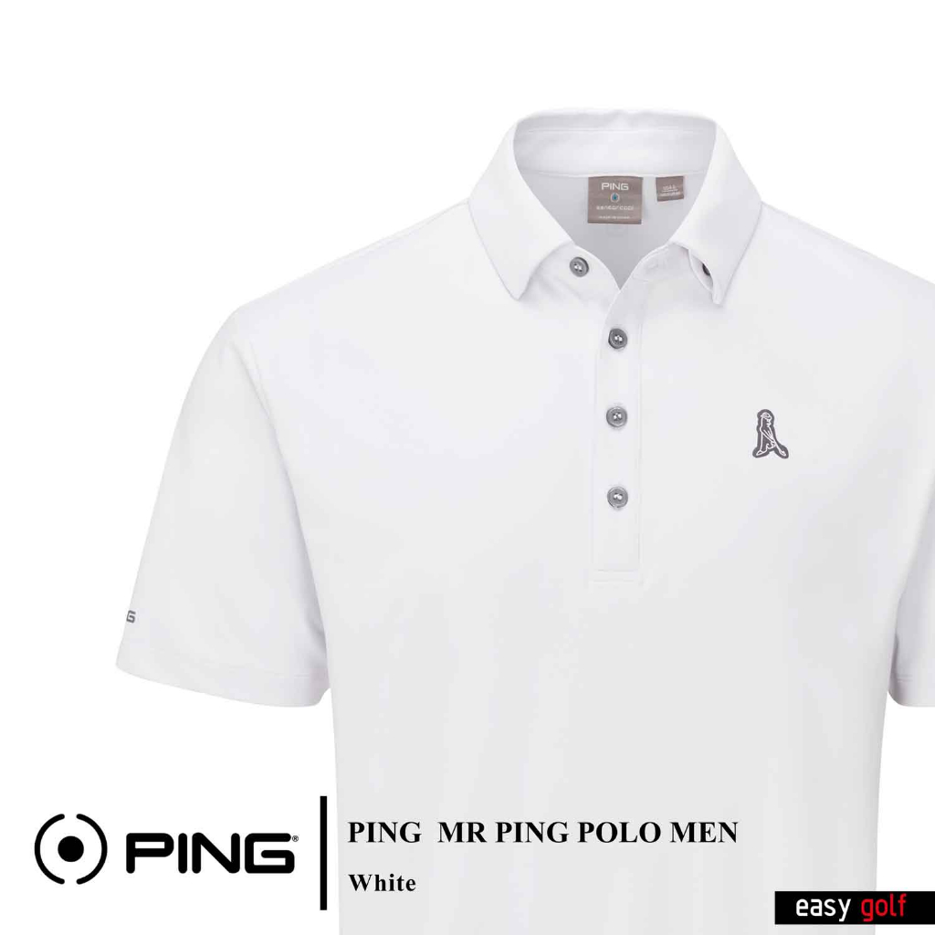 PING MR PING POLO PING MEN'S POLO เสื้อกีฬากอล์ฟผู้ชาย | Shopee Thailand