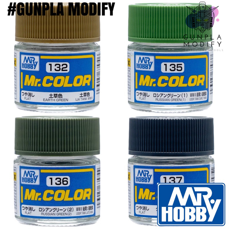 MR.COLOR สีเคลียร์สูตรแลคเกอร์ Lacquer 10 ml เบอร์ 132,135-137 | Shopee ...