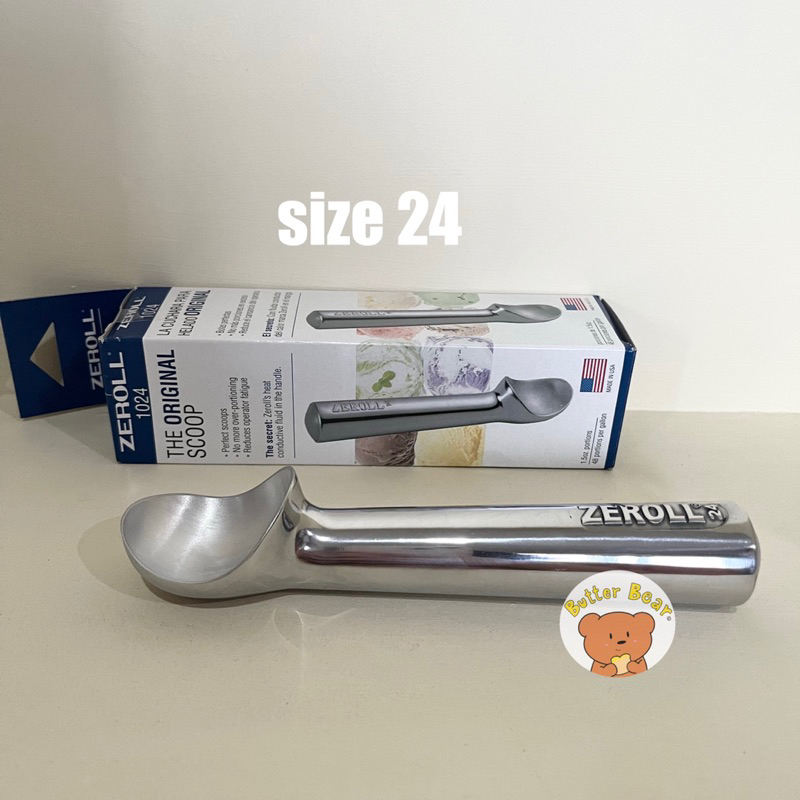 Zeroll Scoop Size 24 ที่ตักไอศครีมยี่ห้อ Zeroll (Made in USA) ขนาดของไอ ...