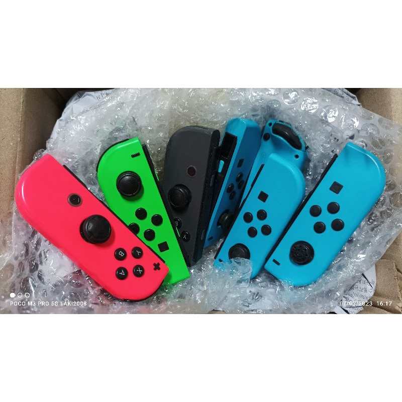 joy con แท้สภาพดี ทดสอบแล้วใช้งานได้ ชาร์ตได้ปกติ | Shopee Thailand