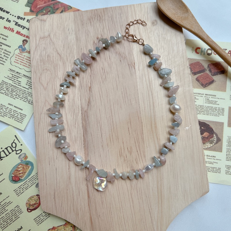 Beryl necklace (Lucky stone) | Shopee Thailand