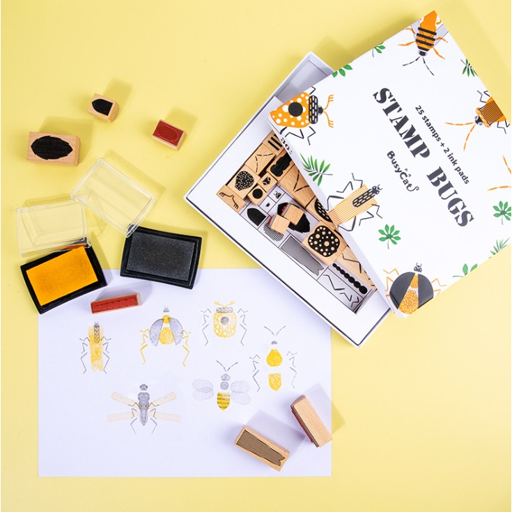 Magic Stamp and Match - Stamp Bugs - Stamp Ville แสตมป์ไม้ ของเล่นเสริมพัฒนาการ ของเล่นเสริม ...