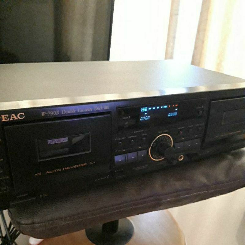 เครื่องเล่นเทป Double Cassette Deck ยี่ห้อ TEAC รุ่น w-790R | Shopee Thailand