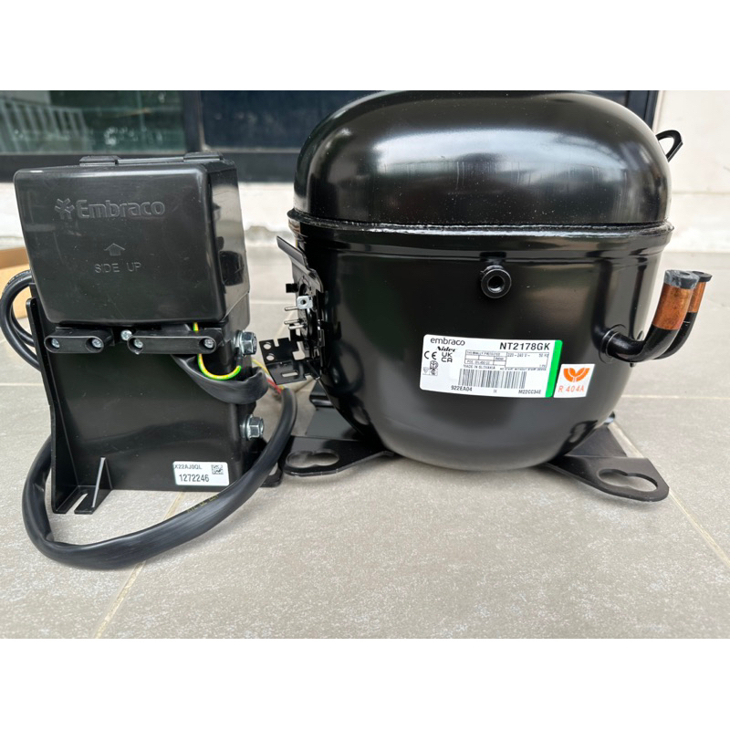 คอมเพรสเซอร์ เอ็มบราโก รุ่นNT2178GK ,1HP,220V,Compressor Embraco ...