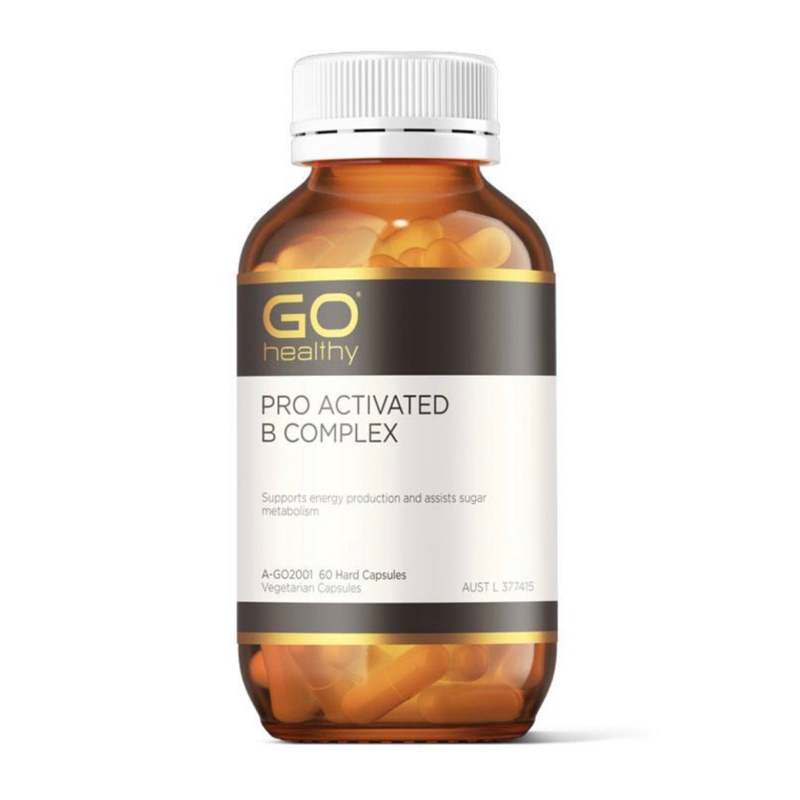 GO Healthy Pro Activated B Complex 60 Vege Capsules | Shopee Thailand
