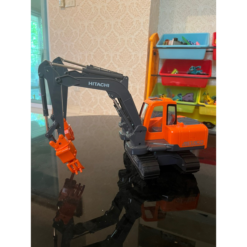 HITACHI DOUBLE-ARM WORK MACHINE ASTACO รถของเล่นเด็ก | Shopee Thailand