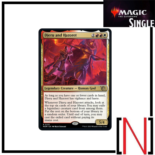 [MTG][Single][MOM] Djeru and Hazoret ระดับ Rare [ภาษาอังกฤษ] | Shopee ...