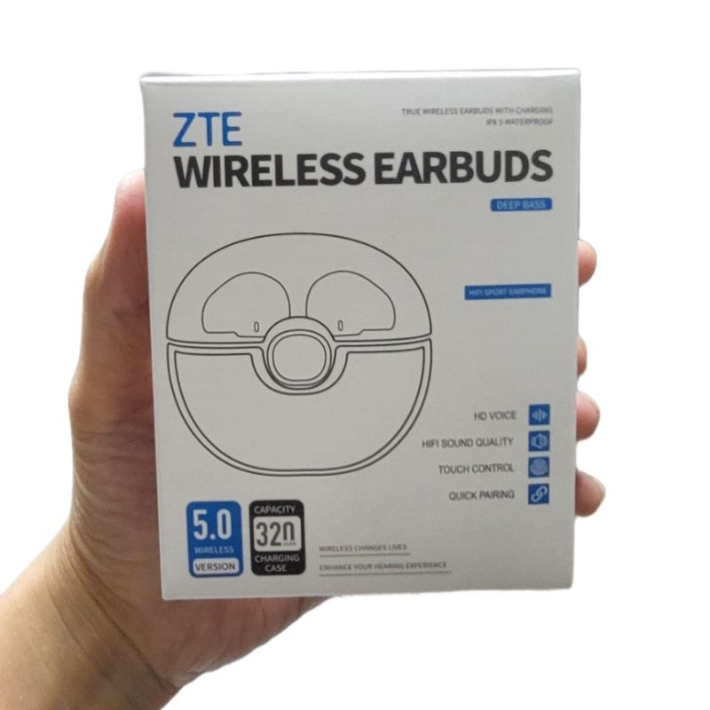 ZTE wireless earbuds หูฟังไร้สายของแท้ | Shopee Thailand