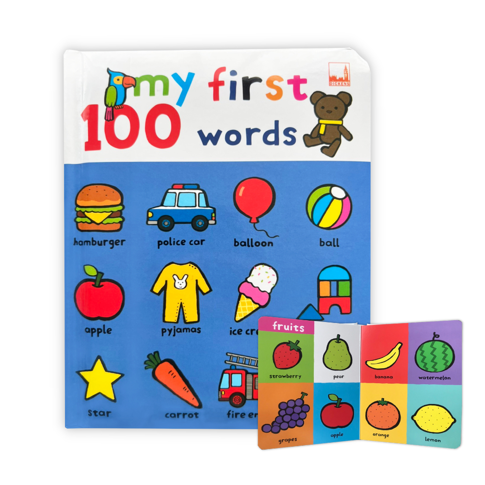 ^NANMEEBOOKS หนังสือ My First 100 words เพอลังอิ | Shopee Thailand
