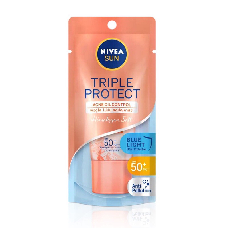 Nivea Sun Triple Protect Acne Oil Control SPF50 PA+++ 15 ml. นีเวีย ซัน ...
