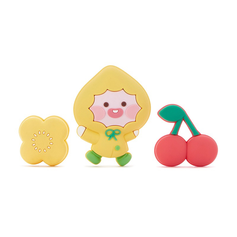 (พร้อมส่ง) Kakao friends - the rainy garden silicone charm set jibbitz ไรอัน เอพีช ของแท้ ...