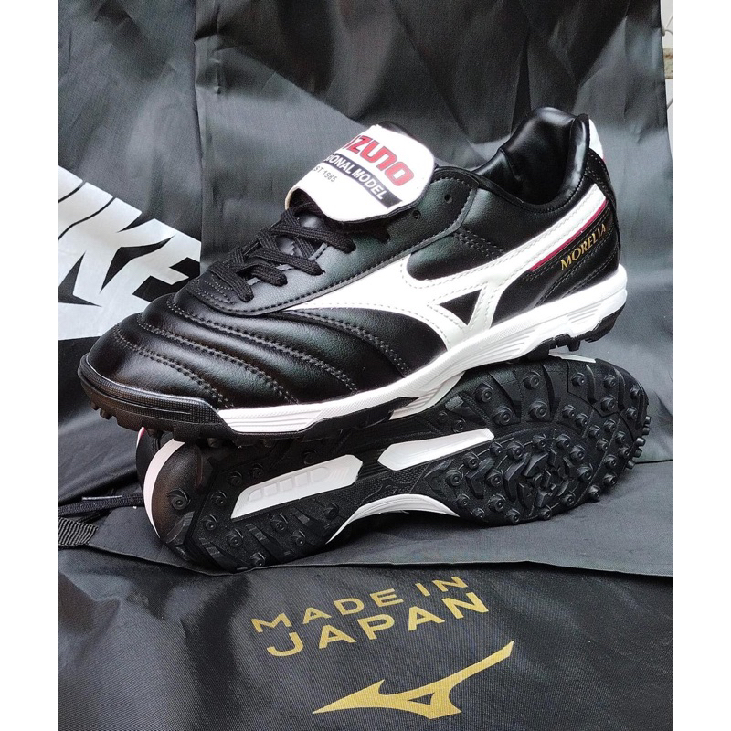 รองเท้าร้อยปุ่ม MIZUNO MORELIA SALA JAPAN TF เท้าอวบเท้าบานกรุณา+ 1size ...