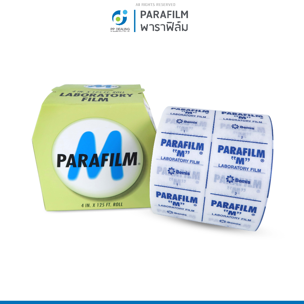 PARAFILM พาราฟิล์ม ขนาด 4 x 125 FT. (LaboratoryFilm) | Shopee Thailand