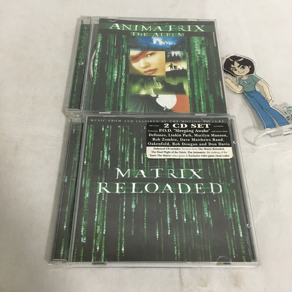 (มือสอง) CD Music Soundtrack Matrix Reloaded [2Disc] / Animatrix The ...