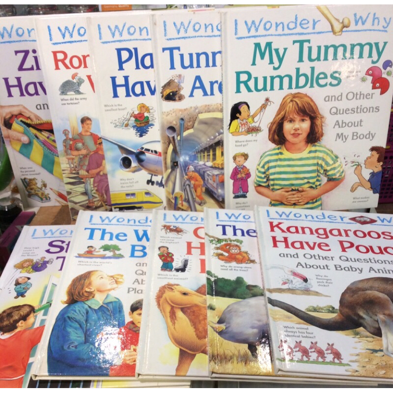 I Wonder Why หนังสือความรู้ปกแข็งสภาพดี ภาพสีทั้งเล่ม เล่มใหญ่ ราคาเล่ม ...