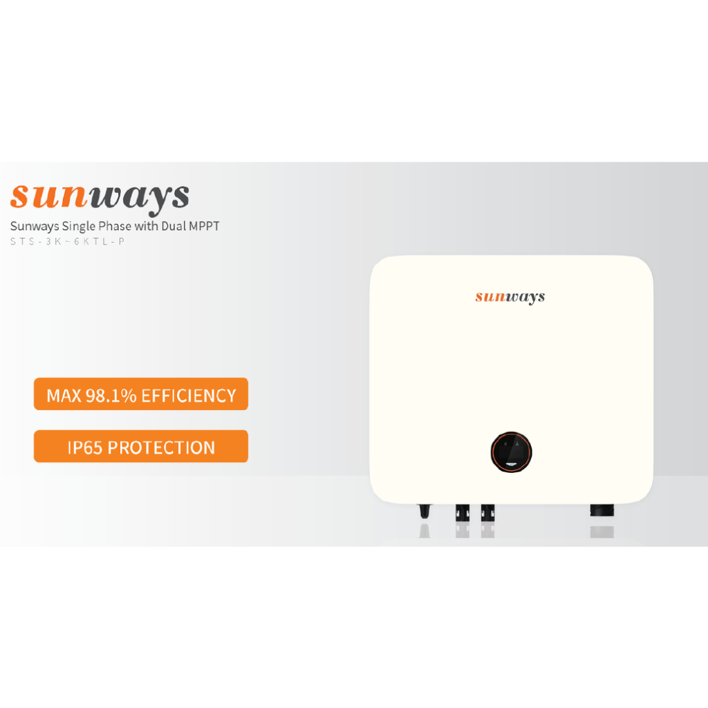On-Grid Inverter Sunways 5kW 10kW รับประกัน 10 ปี แถมอุปกรณ์ Wifi ...