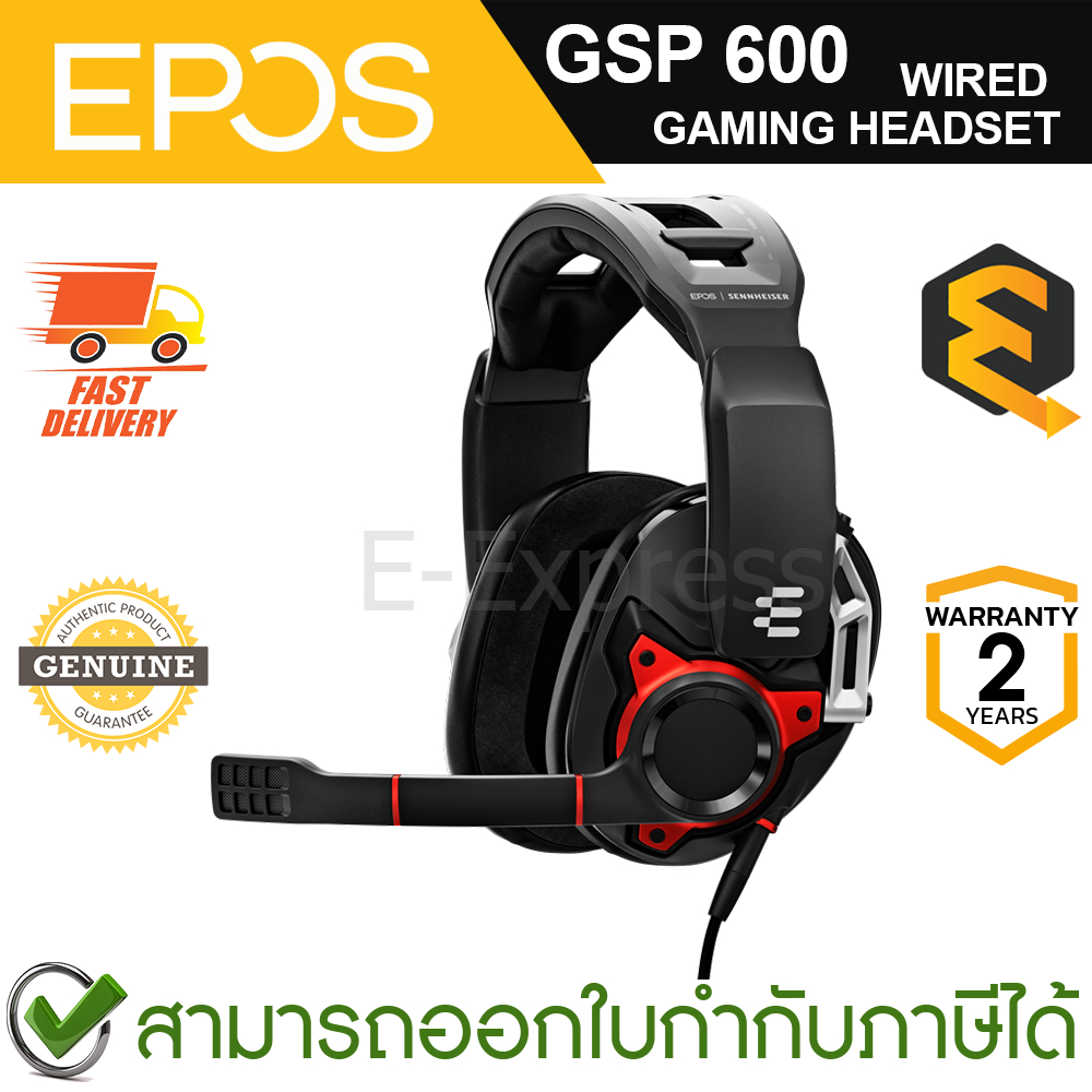 EPOS GSP 600 WIRED GAMING HEADSET (1000244) หูฟังเกมมิ่ง มีสาย ของแท้ ...