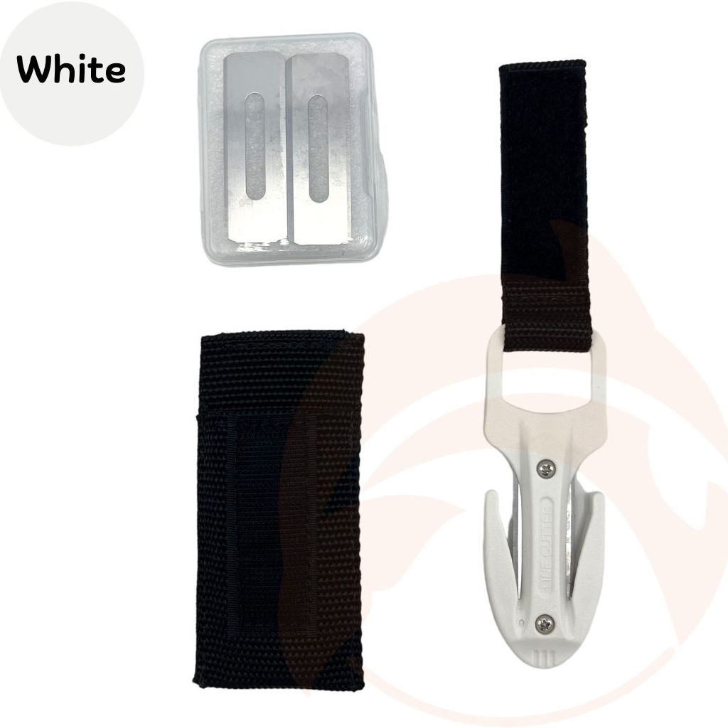 Diving Line Cutter มีดพกสำหรับนักดำน้ำ พร้อมใบมีดสำรองอีก 2 ใบ สำหรับ ...