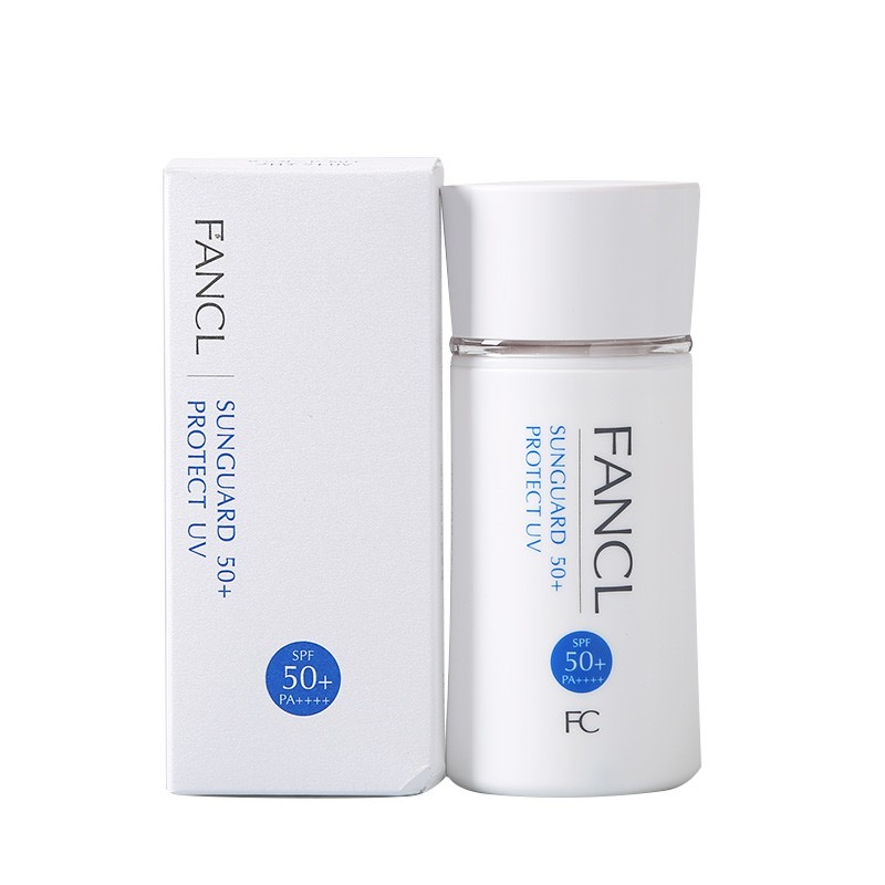 Japan FANCL Sunscreen Sunguard 50+ Protect UV SPF50+・PA++++60ml ครีมกันแดดป้องกันรังสียูวี Spf50 ...