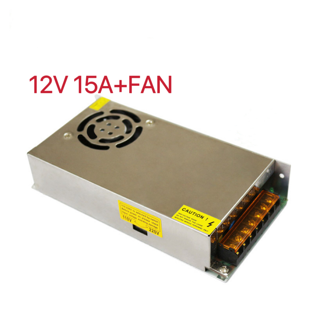 สวิทชิ่ง เพาวเวอร์ ซัพพลาย Switching Power Supply 12V 15A 180W | Shopee Thailand