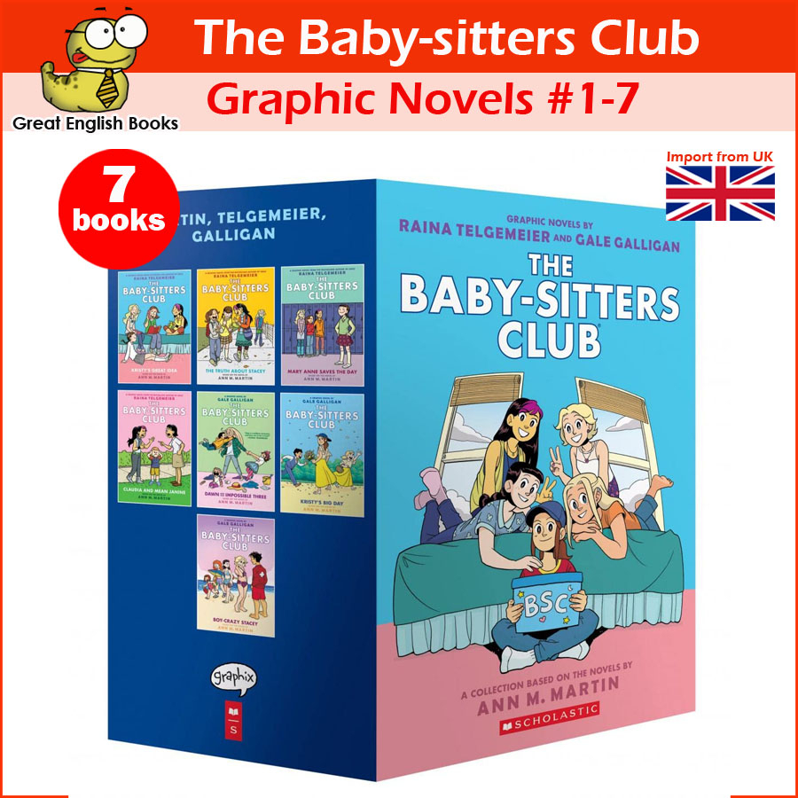 (*ใช้โค้ดรับcoinคืน10%ได้*) พร้อมส่ง *ลิขสิทธิ์แท้ original* The Baby-sitters Club Graphic ...