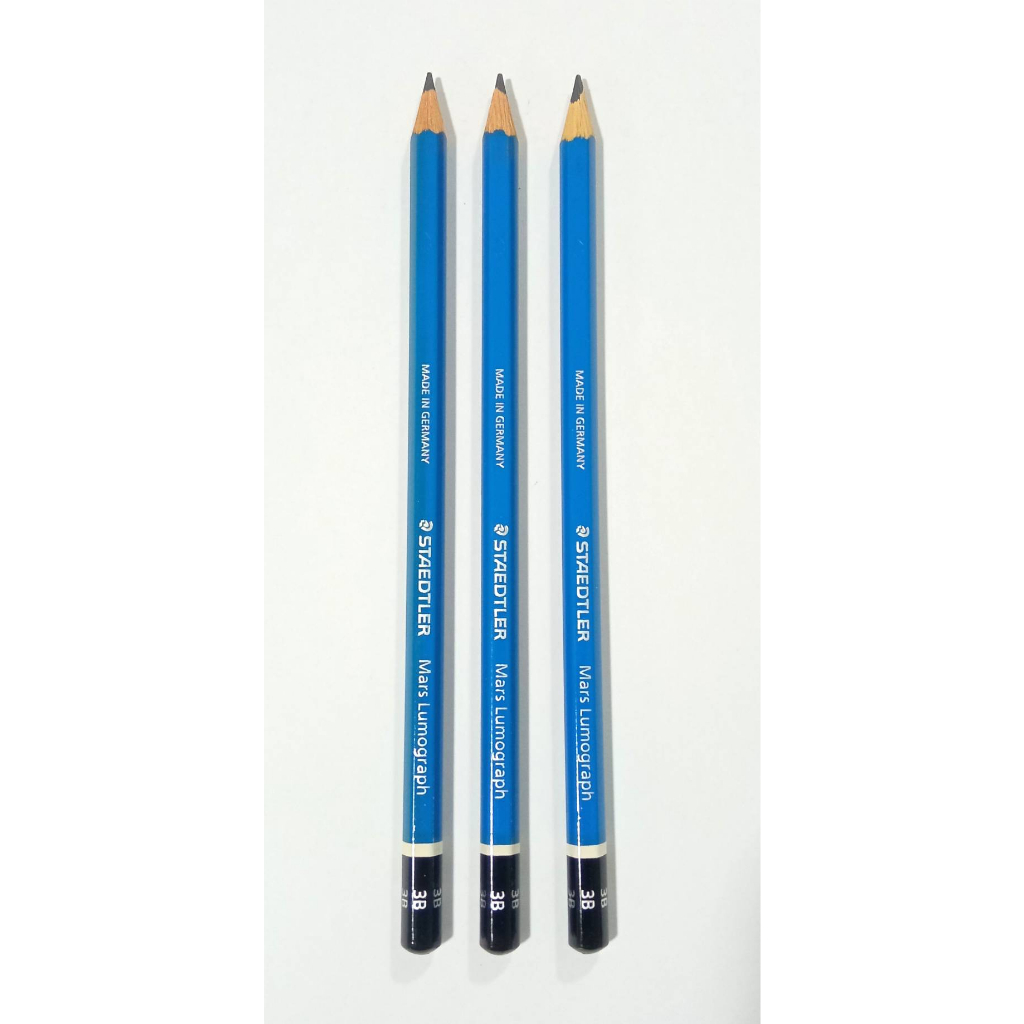 ดินสอแรเงา Staedtler Mars Lumograph (2B/3B/4B/5B/6B/EE) | Shopee Thailand