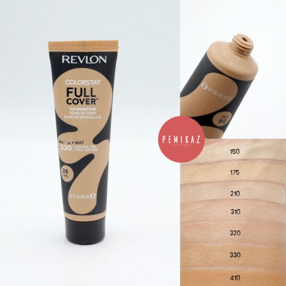 รองพื้น REVLON COLORSTAY FULL COVER FOUNDATION เนื้อมูส สี 150 buff ...
