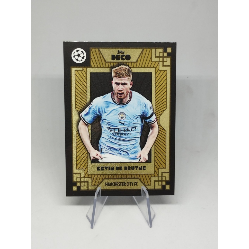 การ์ดบอล Manchester City F.C. 2022-23 Topps Deco UEFA Champions League ...